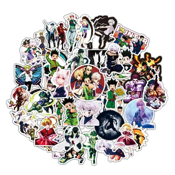 【happy one】50pcs/set Hunter x Stickers Waterproof Sticker Hunter x ...