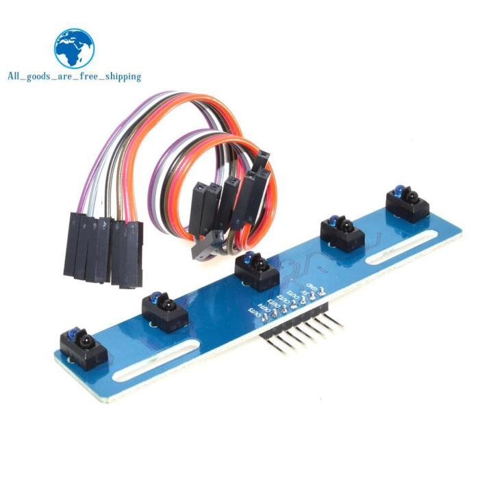 【happy one】MH-ET LIVE 5 channel Infrared Reflective Sensor TCRT5000 KIT ...