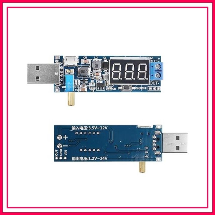 USB Step UP Step Down Power Supply Module Adjustable Boost Buck ...