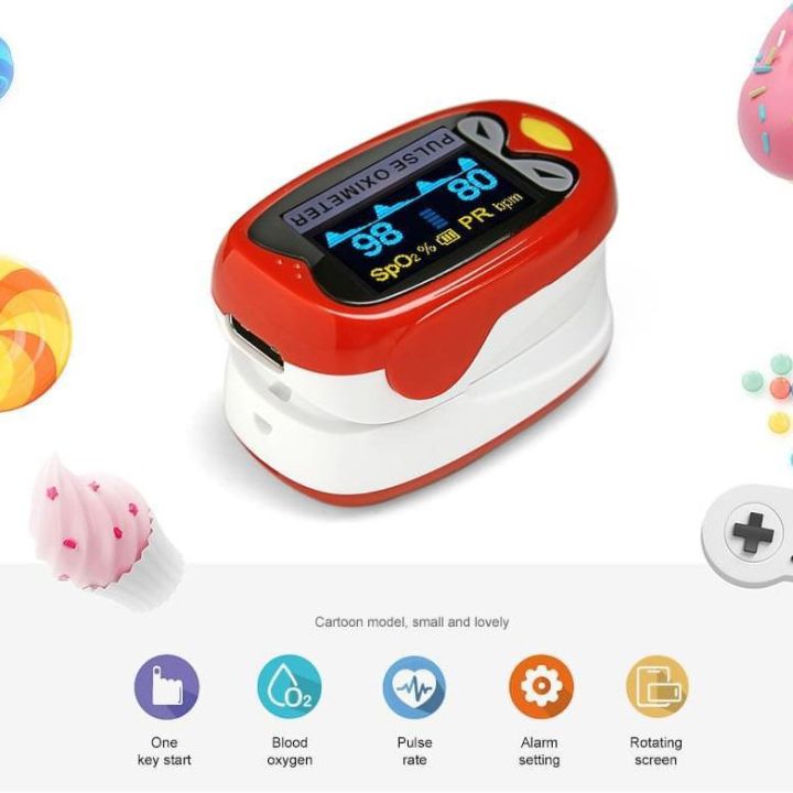 Kids Fingertip Pulse Oximeter Rechargeable – K1- Yonker | Daraz.com.bd