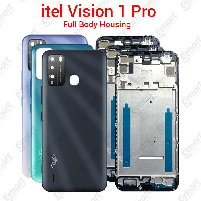 For Itel Vision 1 Pro Full Body Housing With Camera Glass (LCD Frame ...