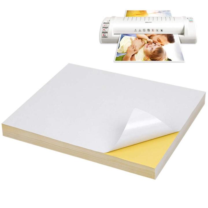 Matt Sticker Paper A4 SIZE 25 SHEETS | Daraz.com.bd