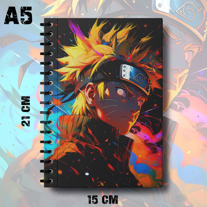 Notebook Character Naruto Minato Gaara Writing Pad K166 K170 A5 | Daraz ...