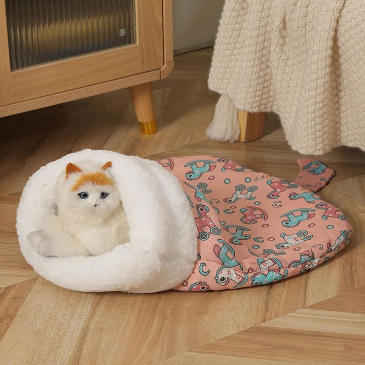 Cat Sack,Corduroy Fabric Cat Cave Bag Protective Comfortable - Cat ...