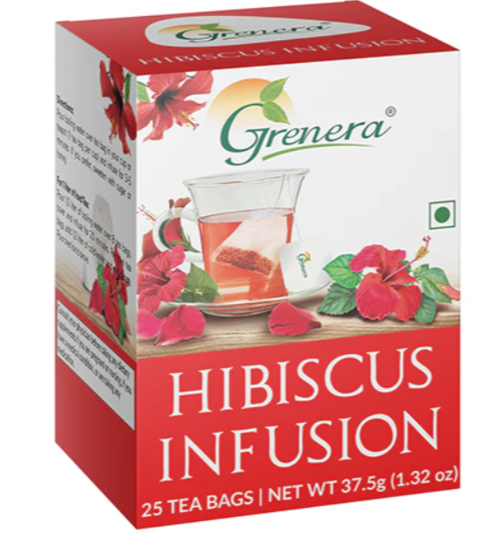 hibiscus infusion tea 25tea bags | Daraz.com.bd