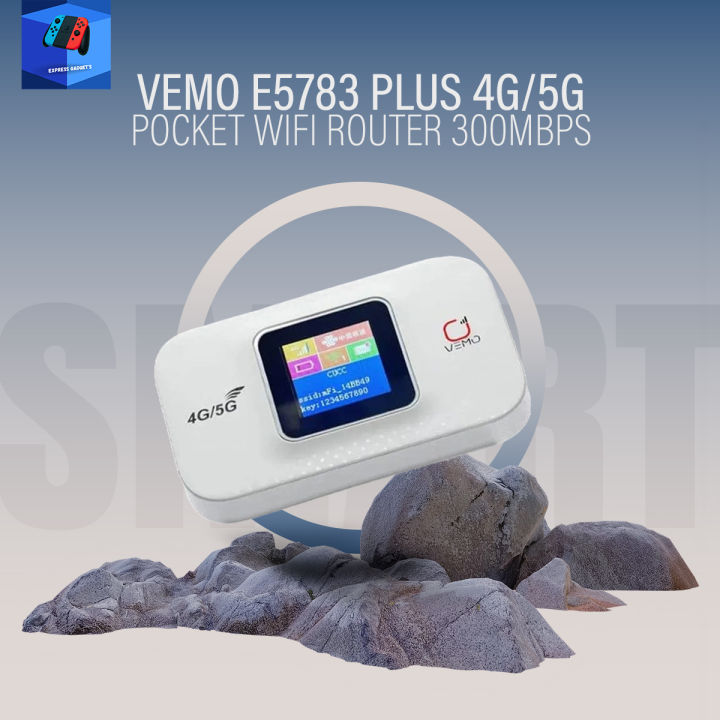 VEMO E5783 Plus 4G/5G Pocket Wifi Router 300mbps(2 years replacement warranty) | Daraz.com.bd