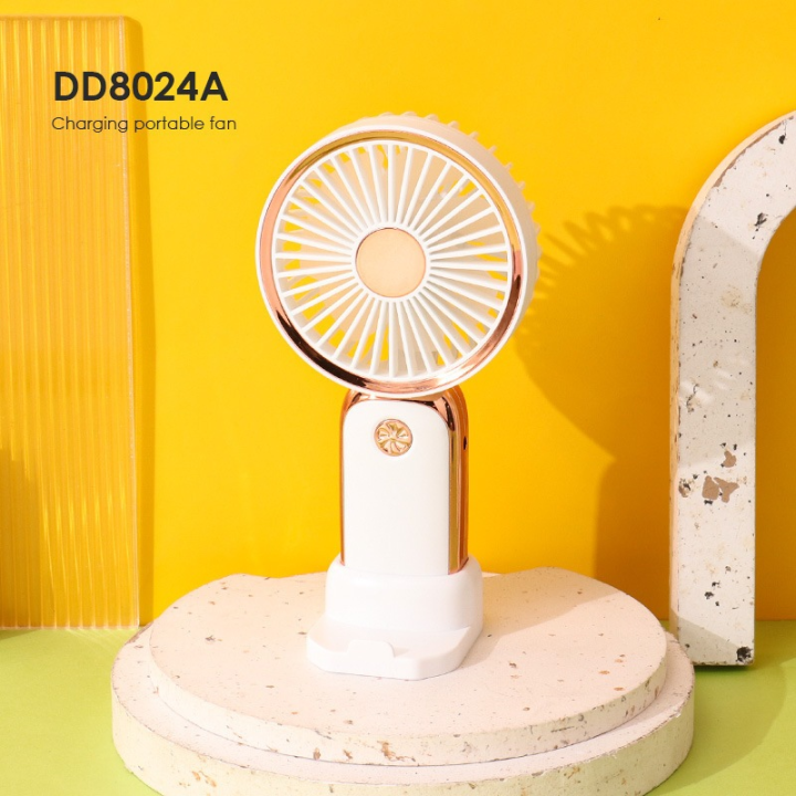 DIANDI DD-8024 Rechargeable Stylish Mini Portable Hand Fan For Indoor ...