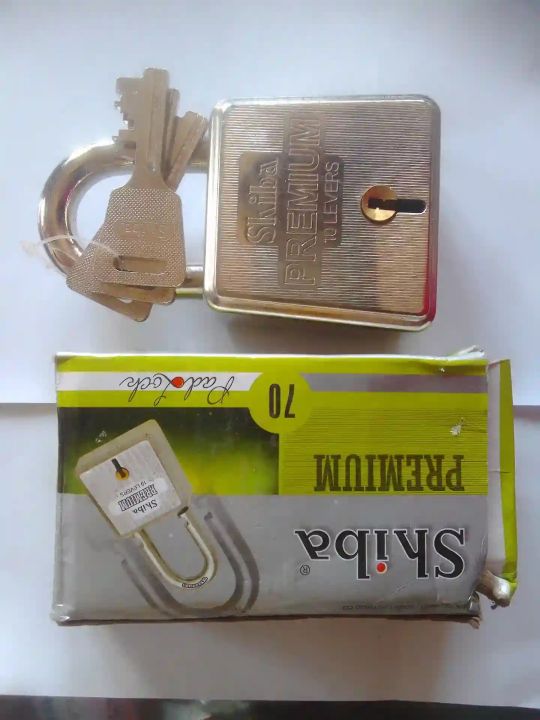 Top Security 70Mm Pad Lock- 10 Levers Shiba Or Hi Son | Daraz.com.bd