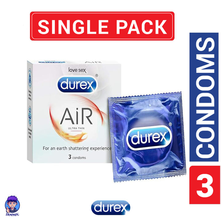 Durex Air Ultra Thin Condom For an Earth Shattering Experience 3pcs ...