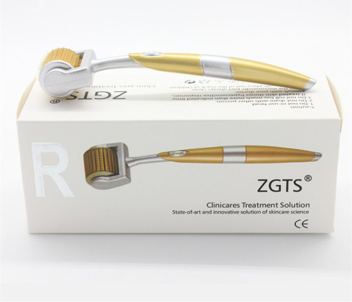 ZGTS Derma Roller 0.5mm - 192 Titanium for Skin Hair And Beard Growth ...