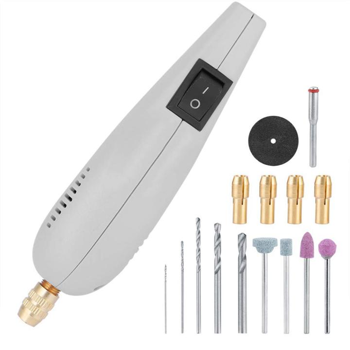 Mini Electric Drill DC 12V Rotary Tool Kit for Cutting Grinding ...