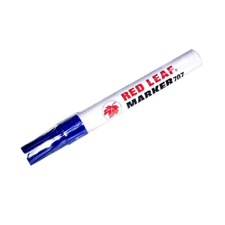 1pcs Red Leaf 707 Permanent Marker Pen - Blue | Daraz.com.bd