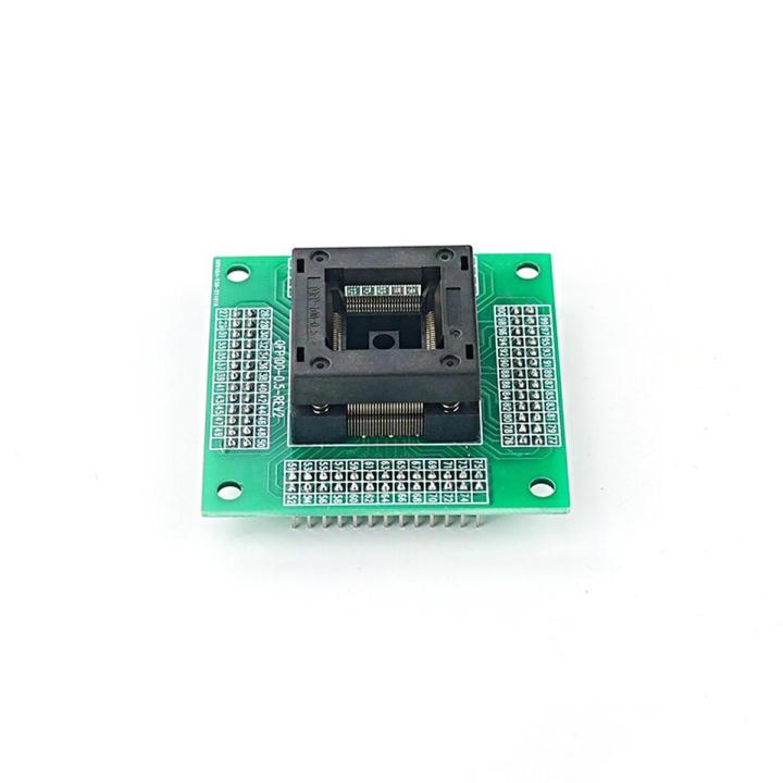 Original New TQFP100 FQFP100 QFP100 to DIP100 Programming Socket OTQ-100-0.5-09 Pitch 0.5mm ...