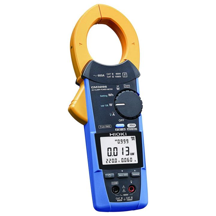 Hioki CM3286 AC Clamp Power Tester Meter Quickly Check Current, Voltage ...