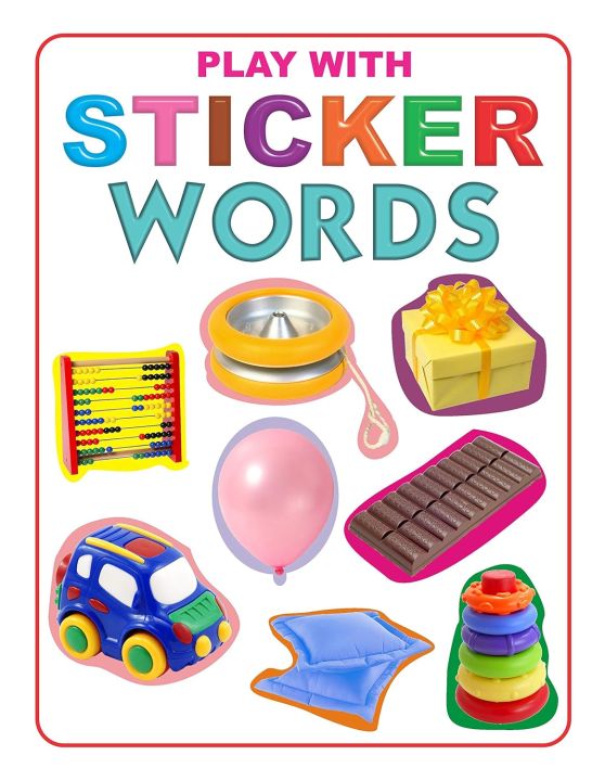 Play With Sticker Book - Words | Daraz.com.bd