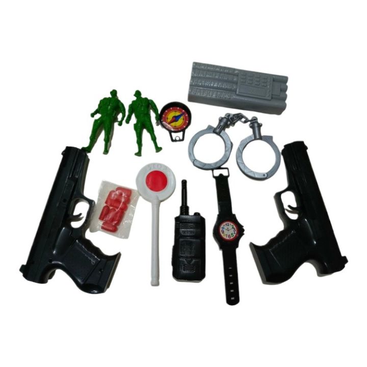 Toy Gun Set Kids Toy Children's Playset Toy Gun Set Kids Tactical Gear ...