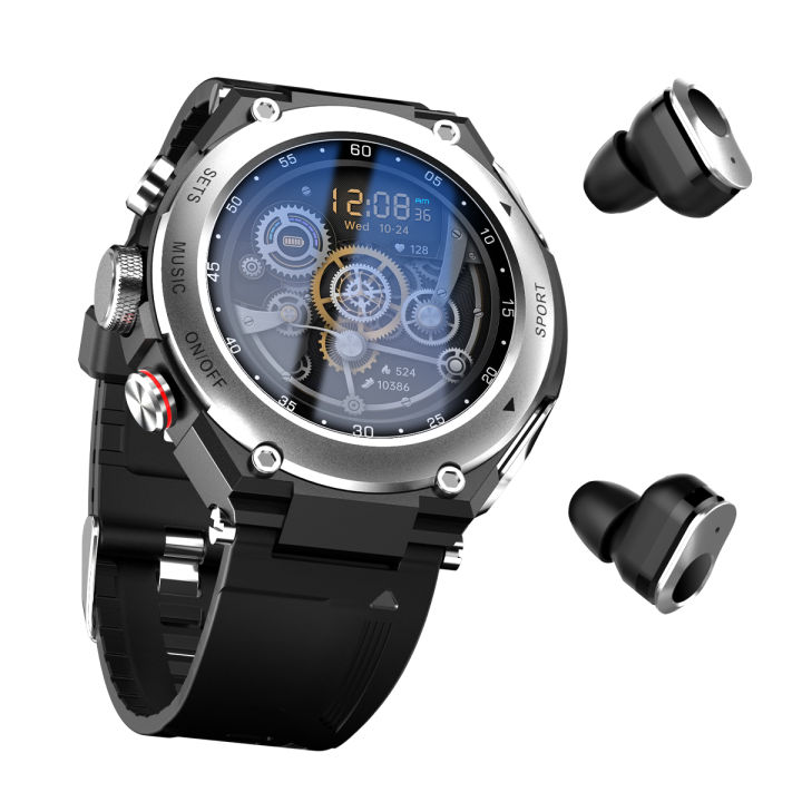 New T92 Pro Man Women Smart Watch With Earbuds Bluetooth Headset ...