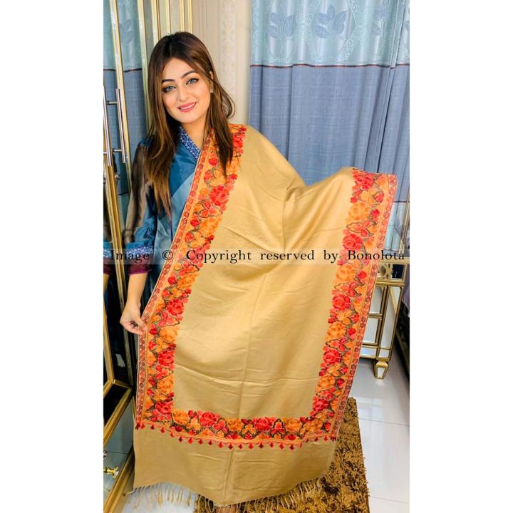 Kashmiri Poshmina shawl Women winter collection shal Avon Fabric ...