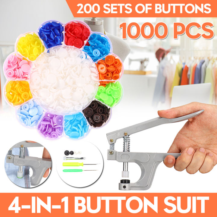 Accessories DIY Clothes T5 Plastic Fastener Snap Resin Press Stud Cloth ...