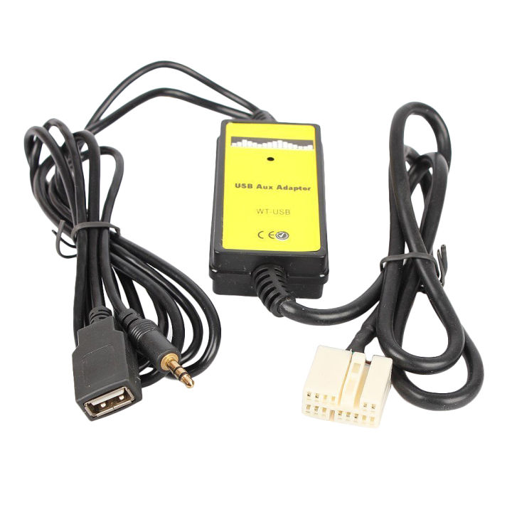 (VDZI) 5+7Pin USB AUX Mp3 Player Adapter Car Stereo CD Changer Adapter ...