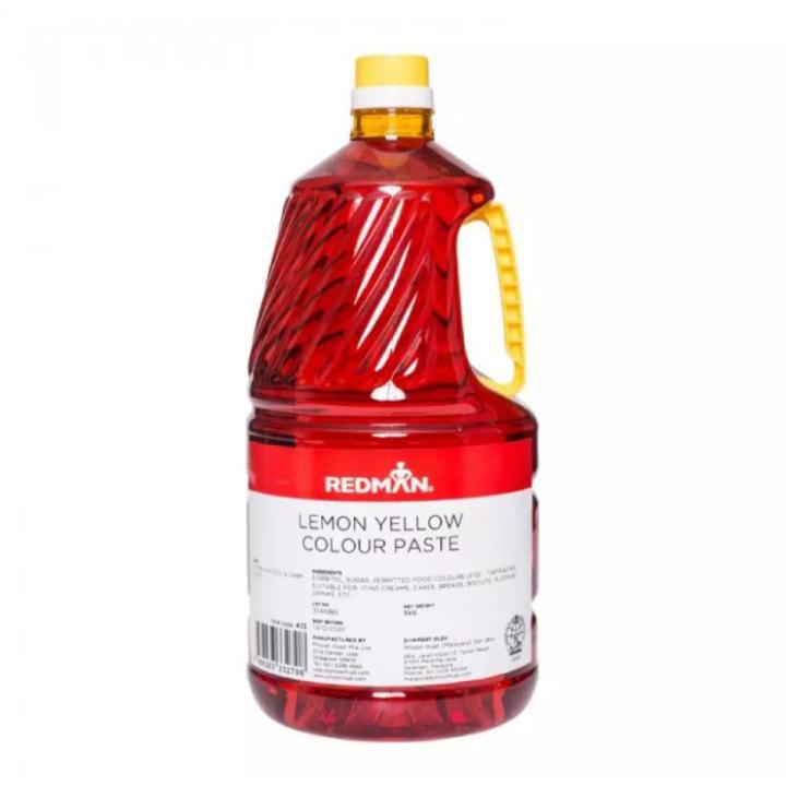 Redman Food Colour Lemon Yellow 100 gm | Daraz.com.bd