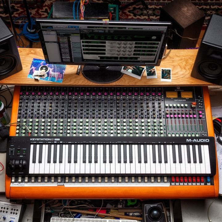 M-Audio Keystation 61 MK3 - Semi Weighted 61 Key USB MIDI Keyboard ...