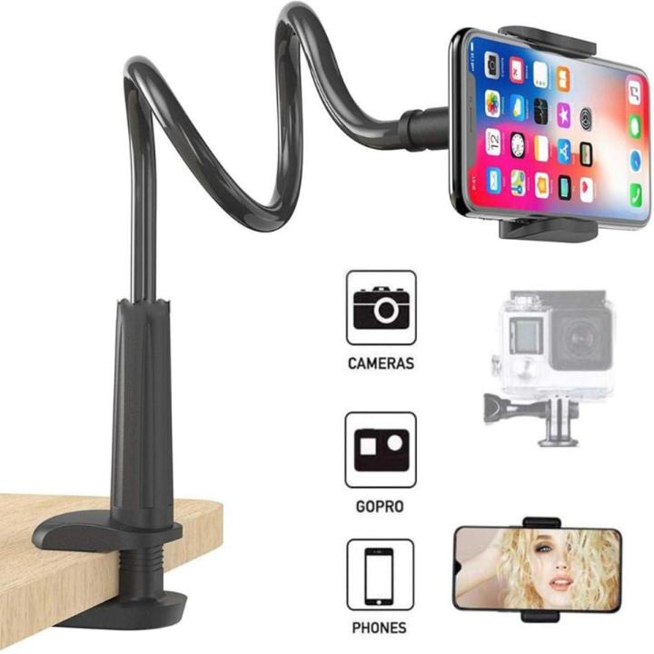 【happy one】Camera Gooseneck Desk Mount Portable Adjustable Clamp Lazy ...