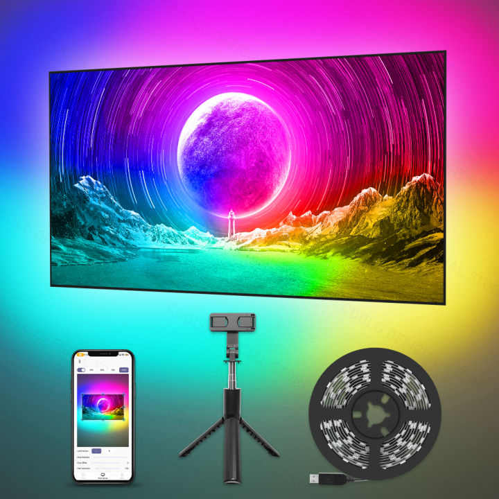 COOLO Ambient LED Backlights with Phone Camera App Sync Lite Version ...