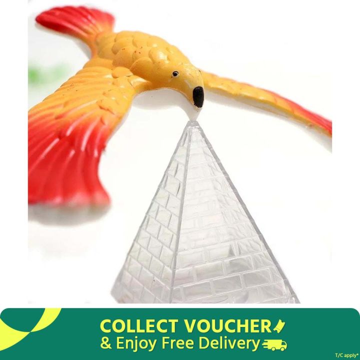 Balancing Bird Finger Toy With Pyramid Base Children Physical Science ...