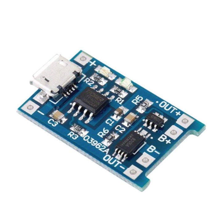 TP 4056 Micro USB 5V 1A 18650 TP4056 Lithium Battery Charger Module Charging Board with ...
