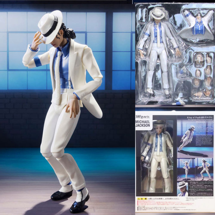 Michael Jackson Smooth Criminal Moonwalk Action Figure Model Toys ...