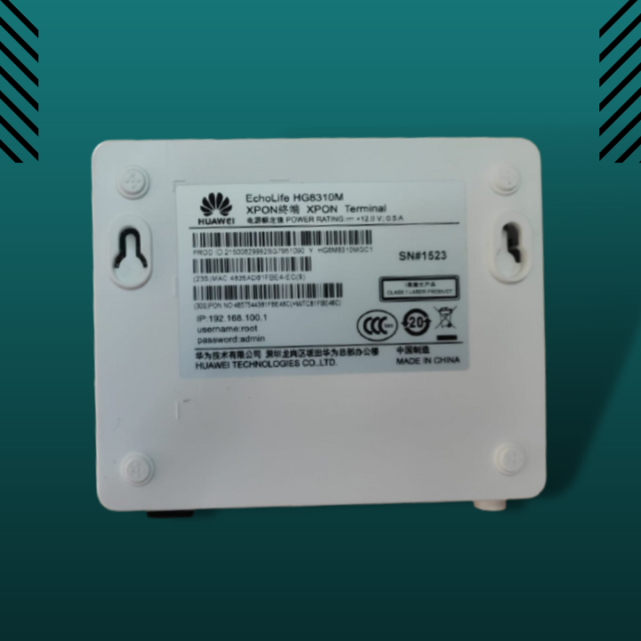 Huawei 1G Single Port XPON ONU || Model: HG8M8310MGC1 | Daraz.com.bd
