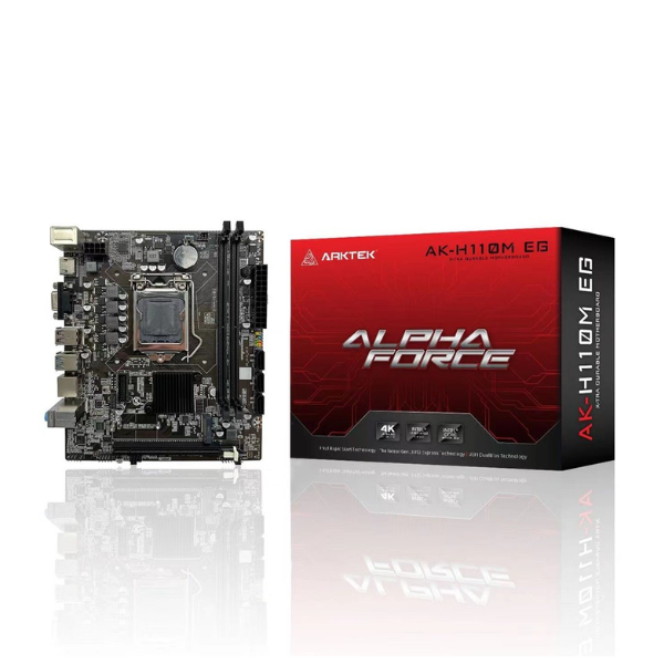 ARKTEK AK-H110M Intel 6th/7th/8TH/9TH Generation LGA 1151 Processor ...