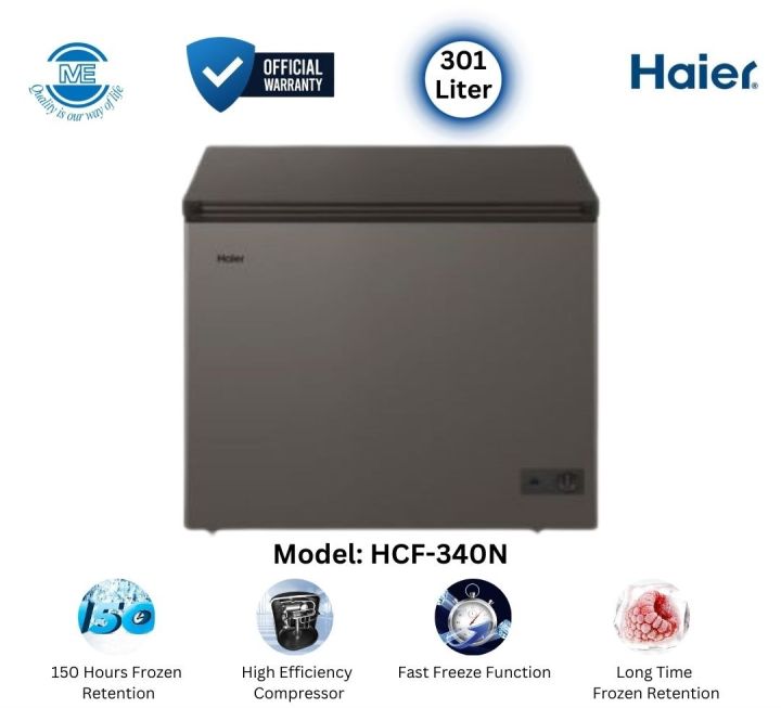 HAIER 301 Liter Chest Freezer With Fast Freeze Function | HCF-340N ...