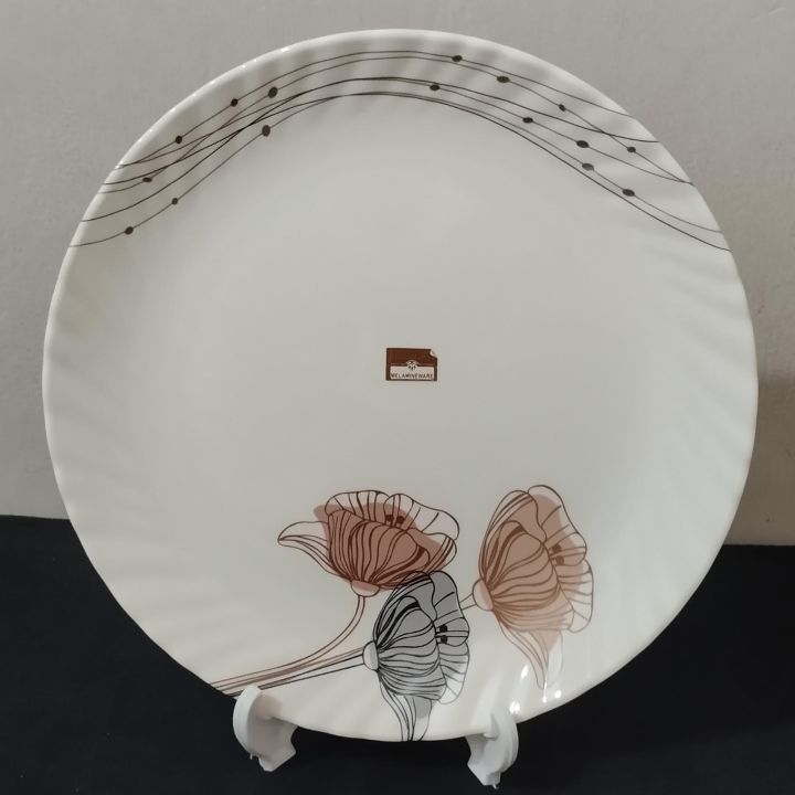 11" Novel Plate (6 Pcs), Diamond Melamine, Dinnerware, Dinner set ...