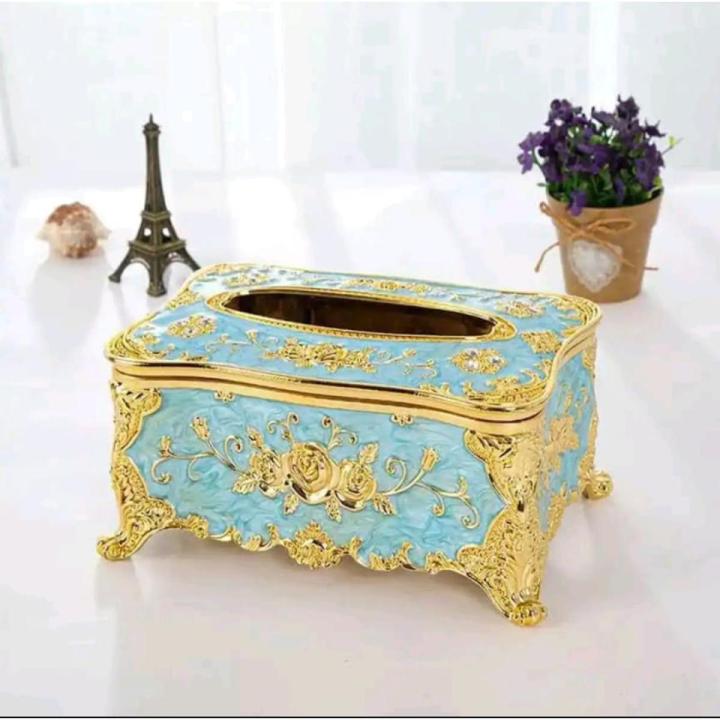Acrylic Tissue Box - European Style (Premium) | Daraz.com.bd
