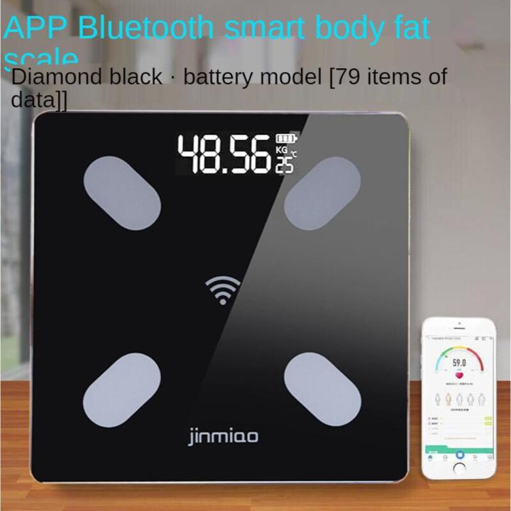Smart Body Fat Scale Rechargeable Electronic Weighing Scale Home Body ...