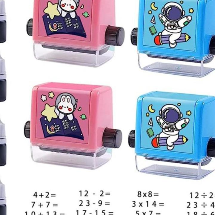 Math Roller Stamp for Addition / Subtraction / Multiplication ...