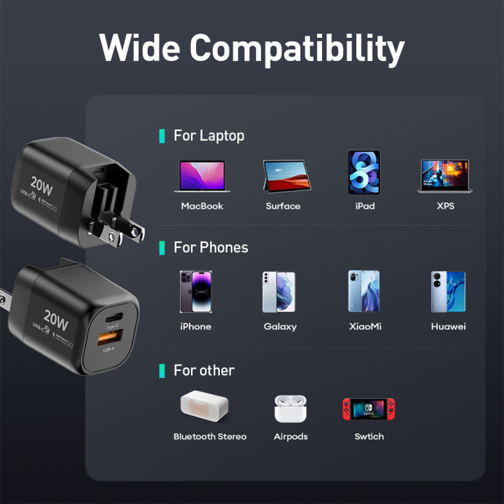 New Generation 20W 1C1A Type-C Chargers: Leading the Way in Charging ...