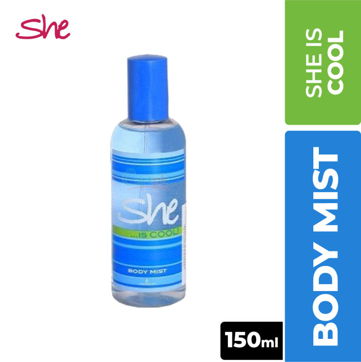She Is A Cool Body Mist For Woman (150ml) | Daraz.com.bd