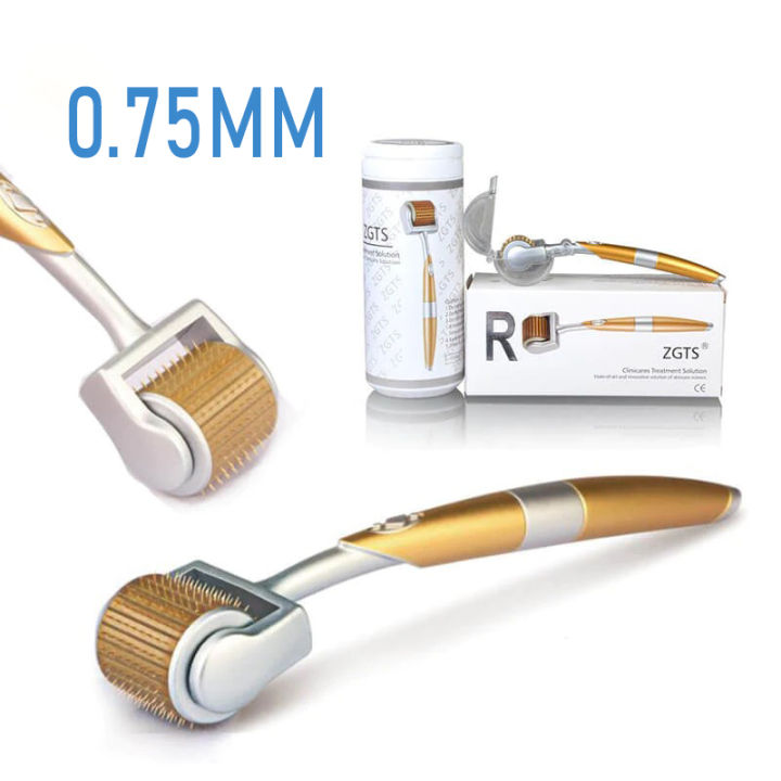 Derma Roller for Skin Titanium 192 Includes Storage & Head Protector (0 ...