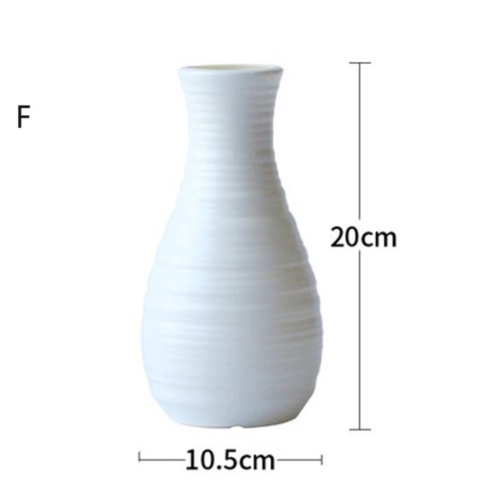 Creative Plastic Vase Simple Modern Flower Arrangement Origami Vase ...