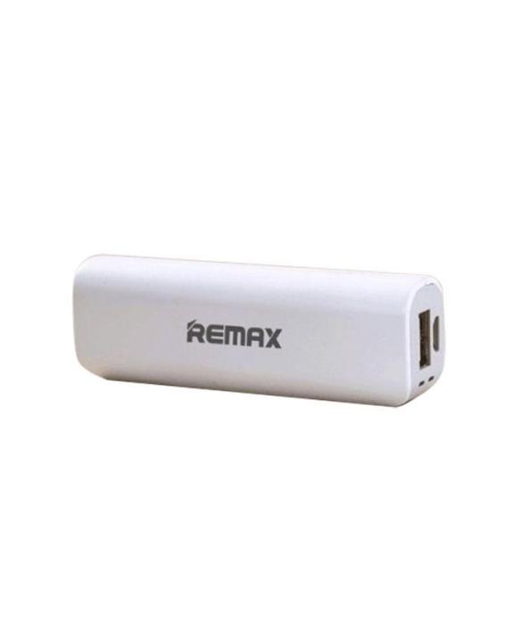 Mini Tube 2600mAh Power Bank External Charger USB 5V 1A Port White ...