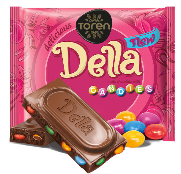 Della Milk Chocolate Candies 52G | Daraz.com.bd