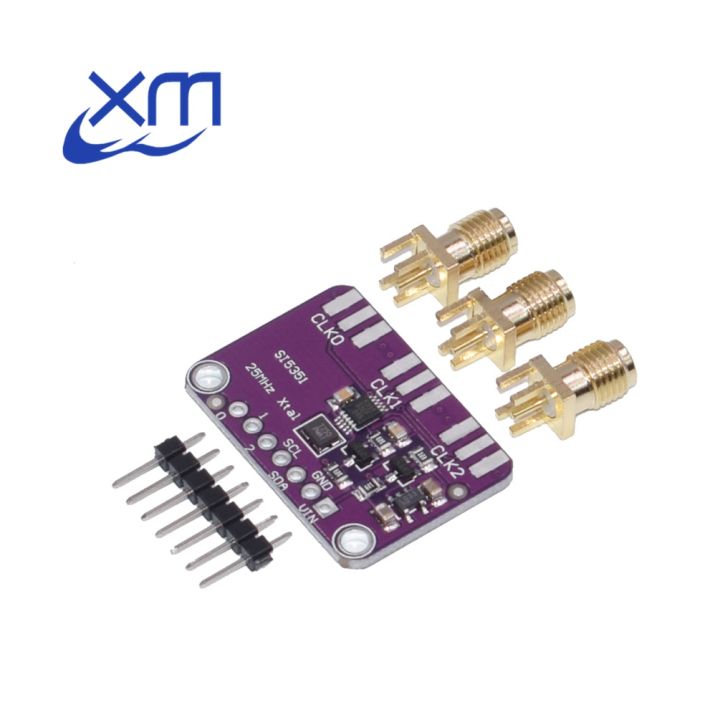 【Alizeker Mall】1 Piece DC 3V-5V Si5351A Si5351 I2C Clock Generator ...