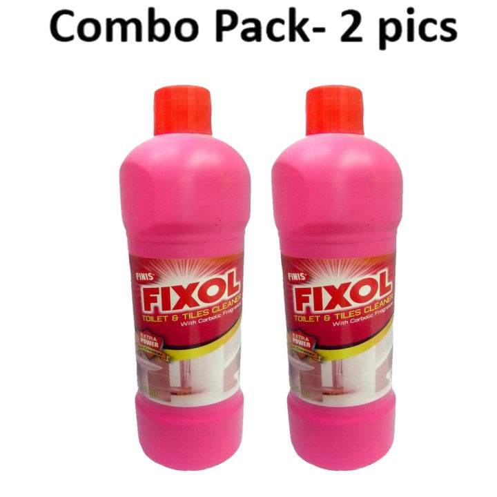 Fixol Toilet And Tiles Cleaner - 2000 ml (Combo Pack) | Daraz.com.bd