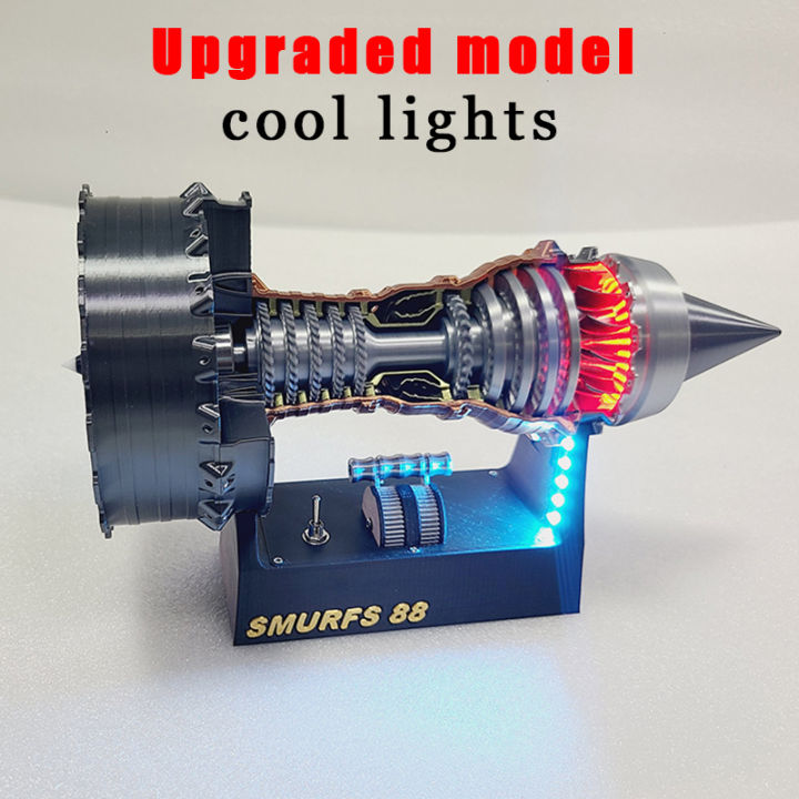 New Upgraded Turbofan Engine Model Aviation Aircraft Engine High ...
