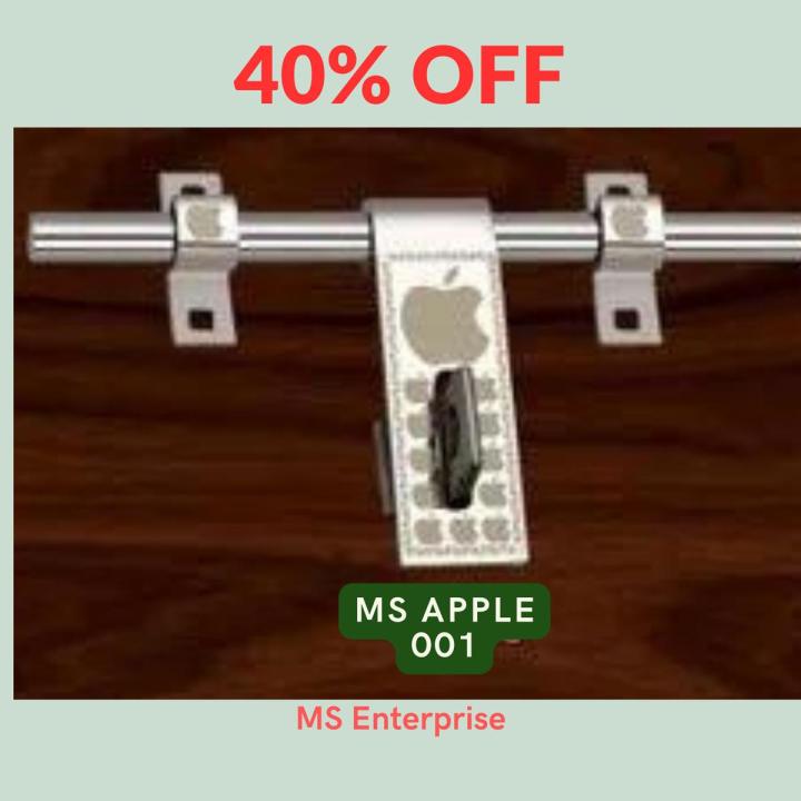 4mm Stainless Steel Door SS & Golden Color Printed Hasbolt | Daraz.com.bd