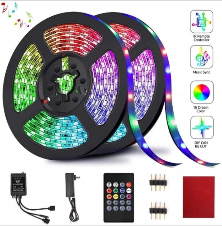 RGB 2835, 3 Color Led strip Light 5 Meter -Without white (Only strip ...