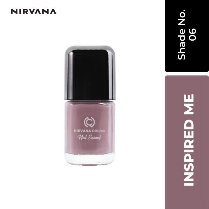 Nirvana Color Nail Enamel - Nail Polish for Women - Inspired Me : shade-06 | Daraz.com.bd